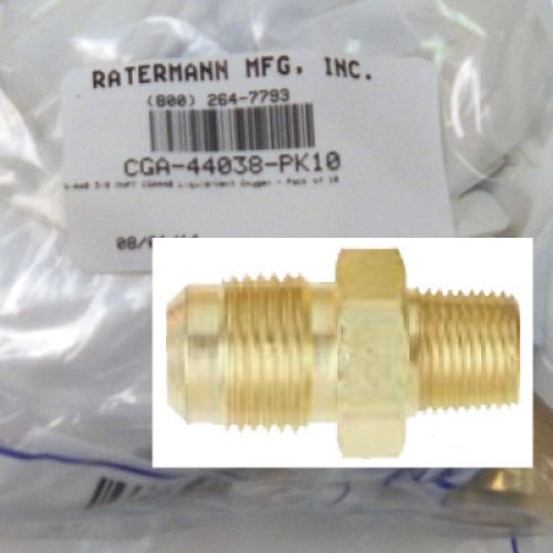 CGA-440 3/8" Male NPT CGA440 Liquid/Vent Oxygen - Pack of 10 | Cryo Order