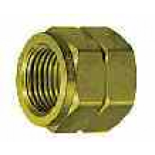 CGA-677 Nut, Brass 1/4" Female LH Thread | Hose Manufacturing
