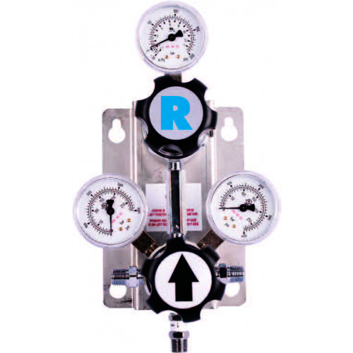 Switchover Manifold, Semi Automatic, CGA 580, 4 Cylinder | Ratermann ...